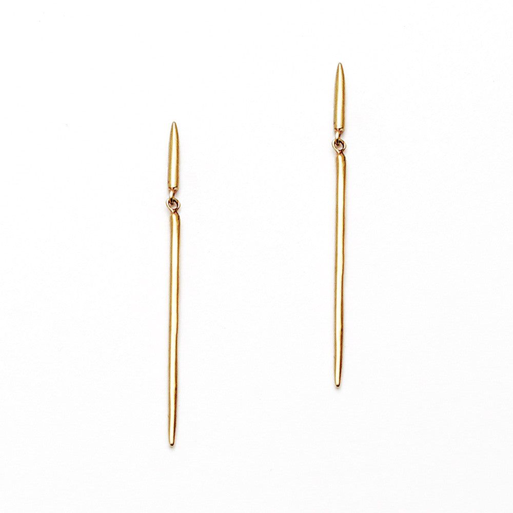Simple Spike Dangle Earring | Leah Staley