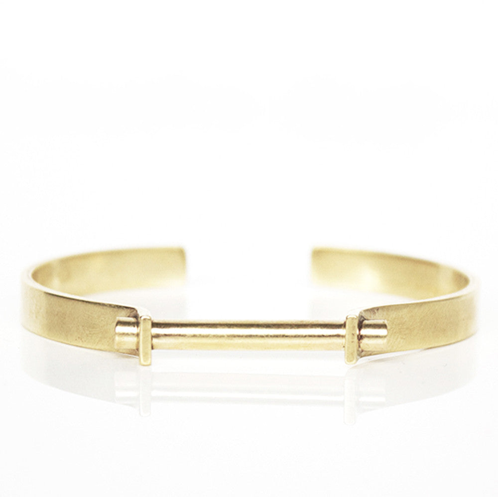 Clamp Bracelet- Brass | Leah Staley